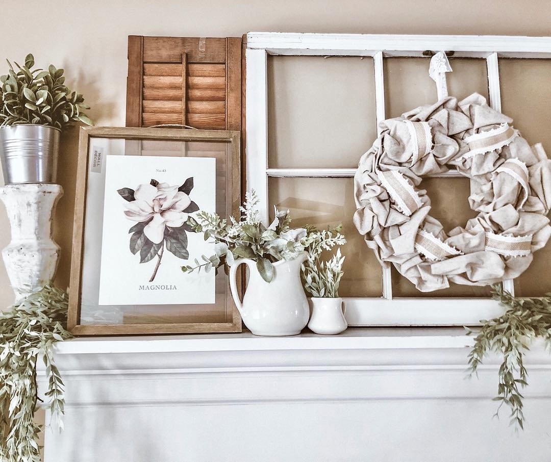 Vintage Farmhouse Mantel Decor: Ideas for a Cozy and Rustic Look