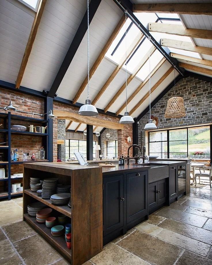 Industrial Chic: Mixing Modern and Rustic for a Beautiful Kitchen