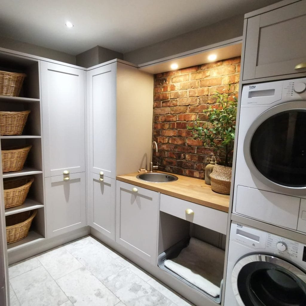 How to Maximize Space in Your Long Narrow Laundry Room