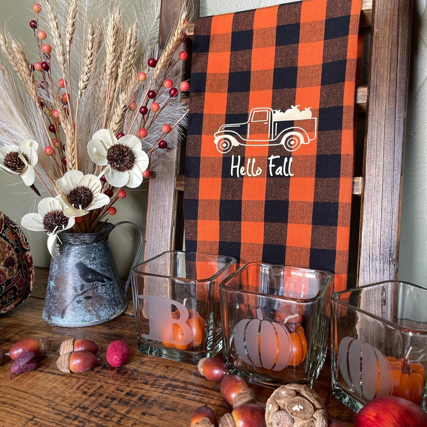 How to Embrace Buffalo Plaid in Fall Decor