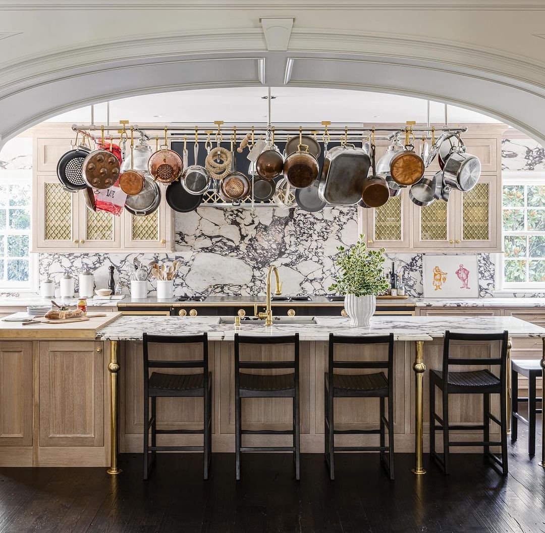 Are Wall or Ceiling Pot Racks Better for Your Home